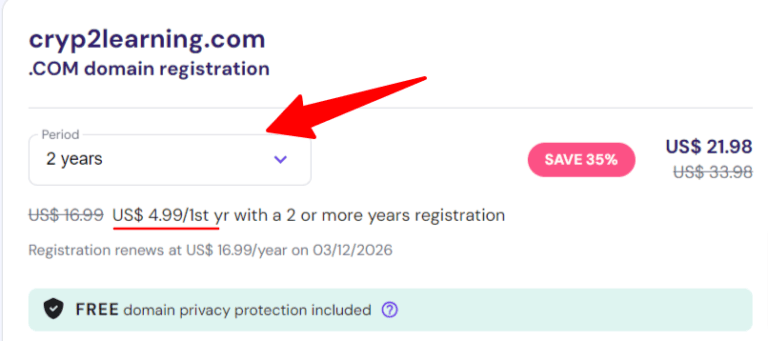 Hostinger Domain Coupon Code Jan 2026 [Up to 97% OFF]