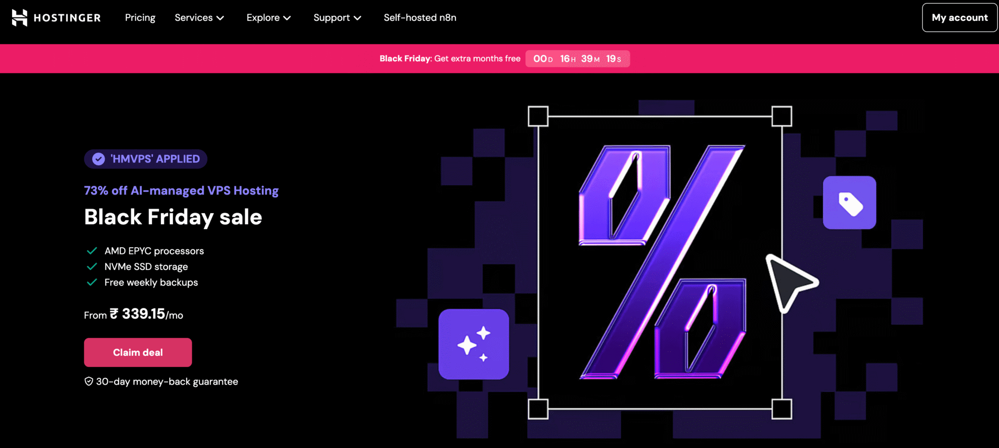Hostinger VPS Coupon Code Nov 2025 [74% OFF Big Sale]